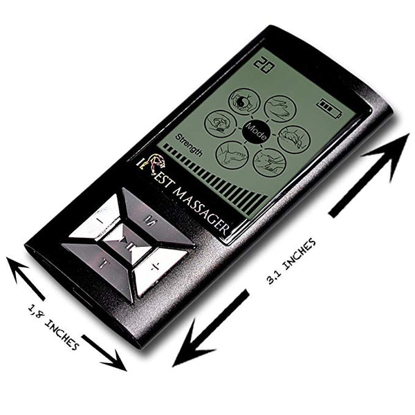 iRest SE Massager Tens Unit FDA 510k Cleared (BLACK) – iRest Massager